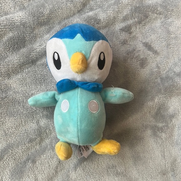 Pokemon | Toys | Pokmon Piplup 8 Plush Stuffed Animal Toy L | Poshmark